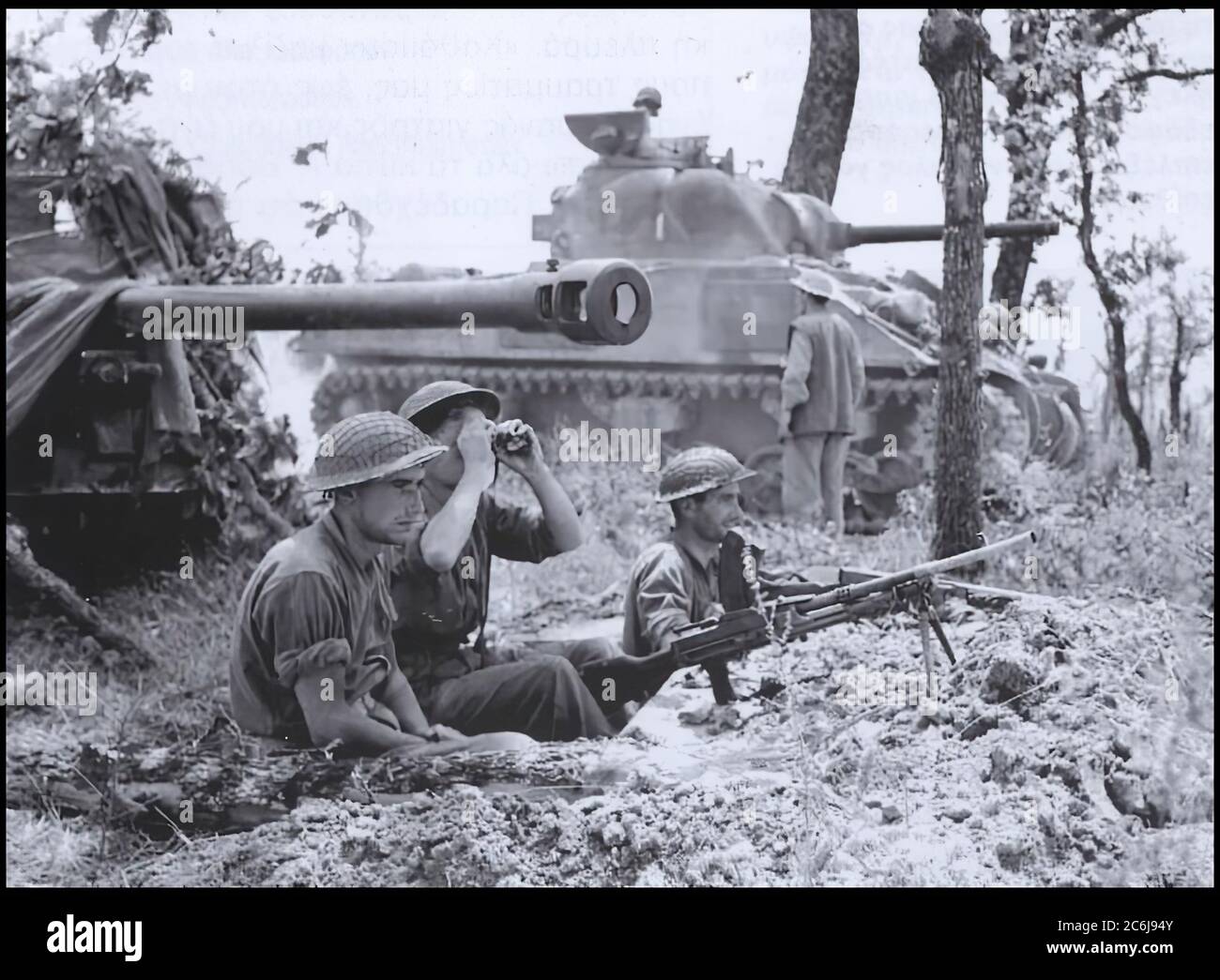 BATTLE OF MONTE CASSINO 1944 Stock Photo - Alamy