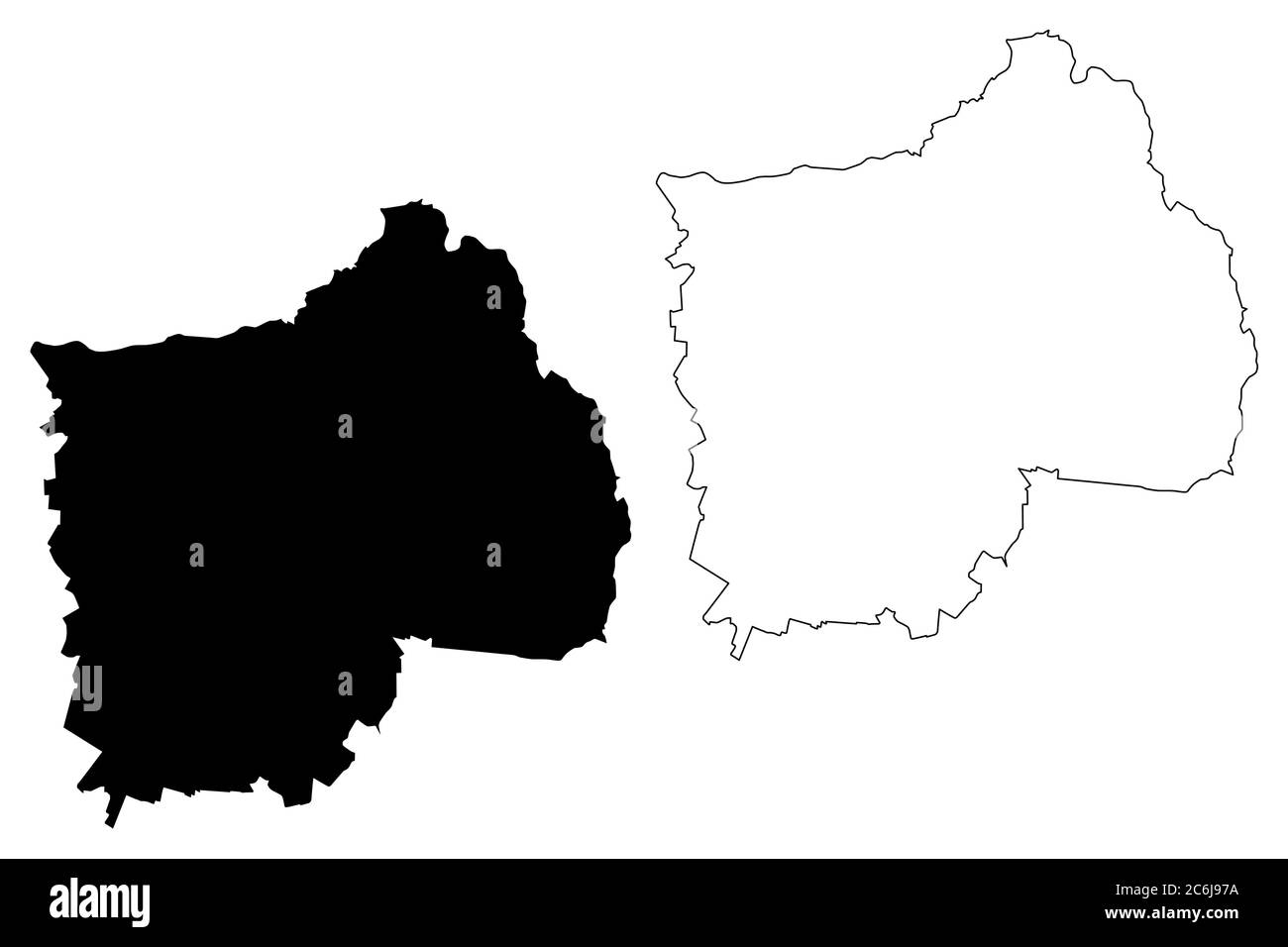 Guadalajara City (United Mexican States, Mexico, Free and Sovereign ...