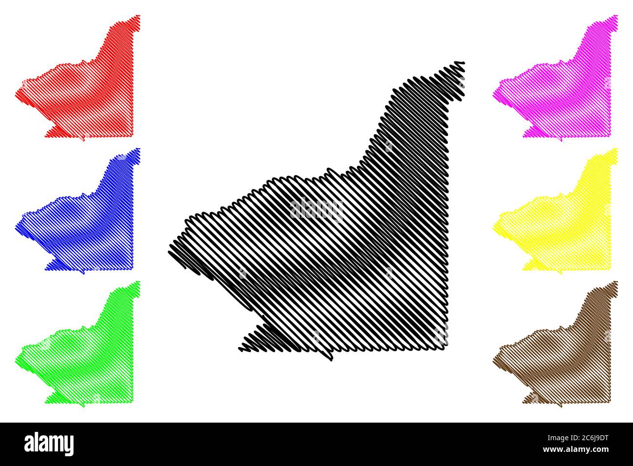 Chattahoochee outline hi-res stock photography and images - Alamy