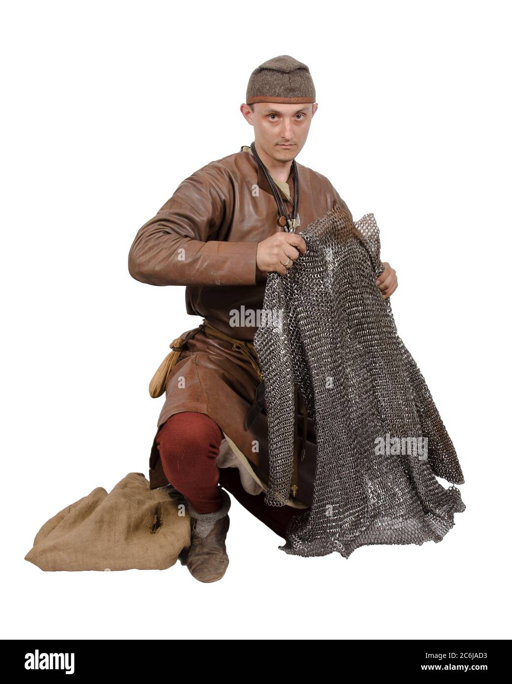 Chainmail knight hi-res stock photography and images - Alamy