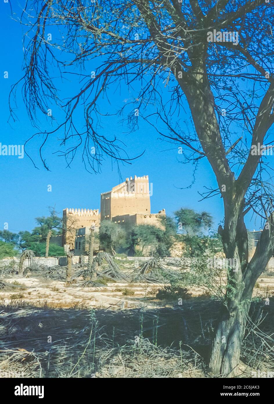 The Arabian sea Gulf state of Qatar around 1981-82 seen here with the ...