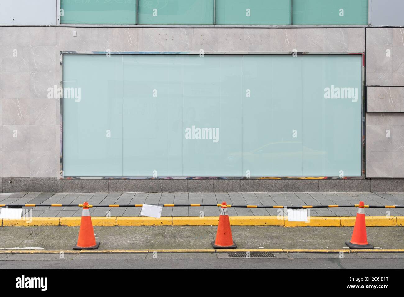 Shop Boutique Store Front with Big Window and Place for Name Stock ...