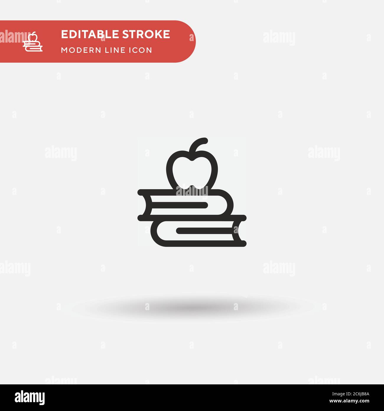 Knowledge Simple vector icon. Illustration symbol design template for ...