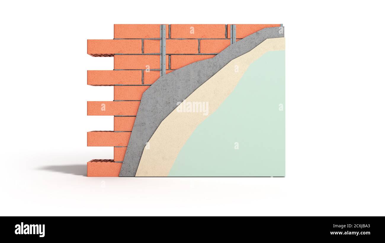 Home renovation restructuring process repair wall painting new house ...