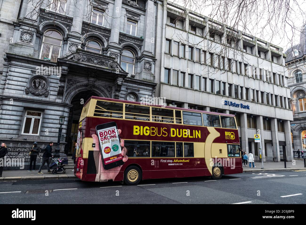 Dublin bus sign hi-res stock photography and images - Alamy