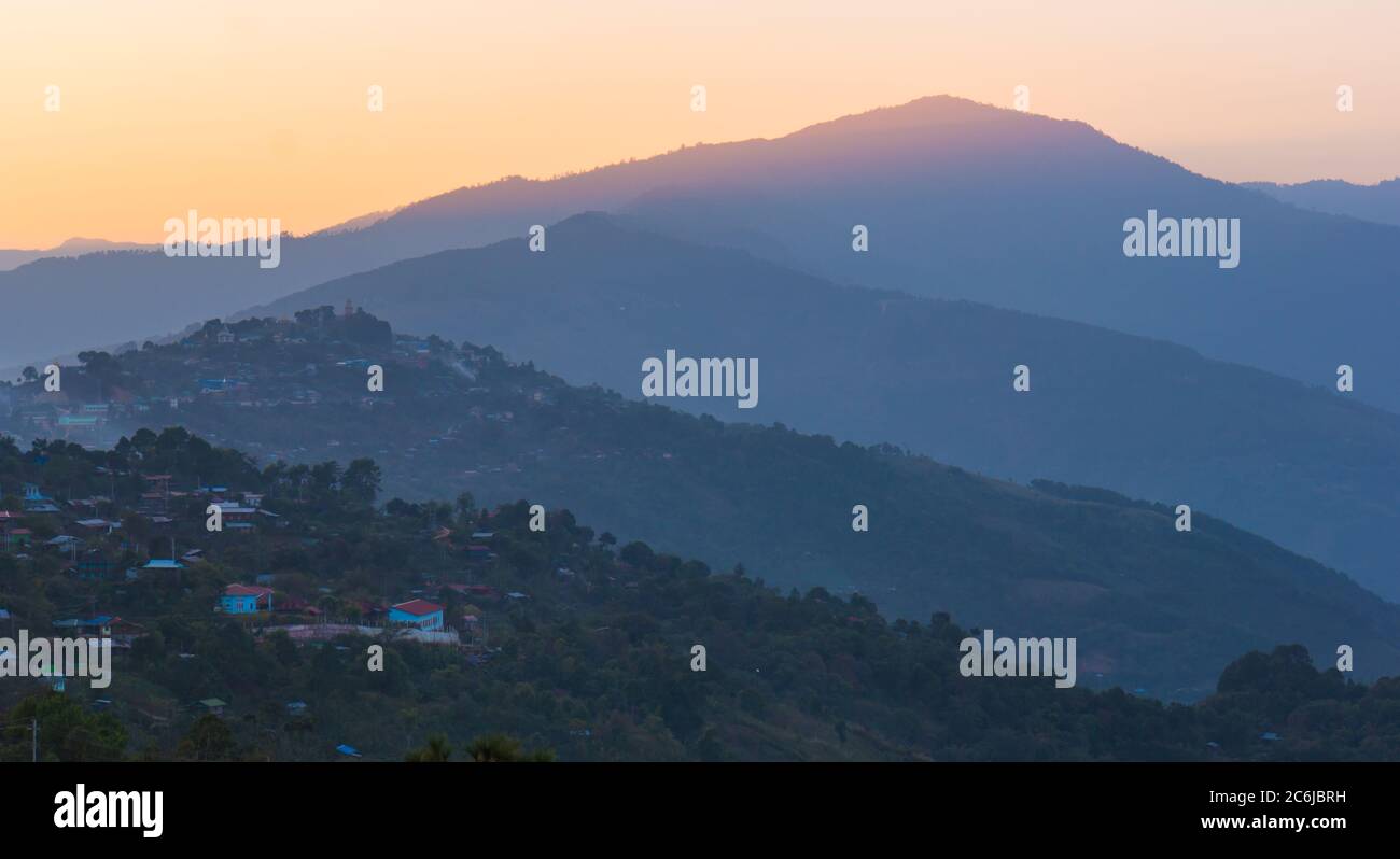 Chin state hi-res stock photography and images - Alamy