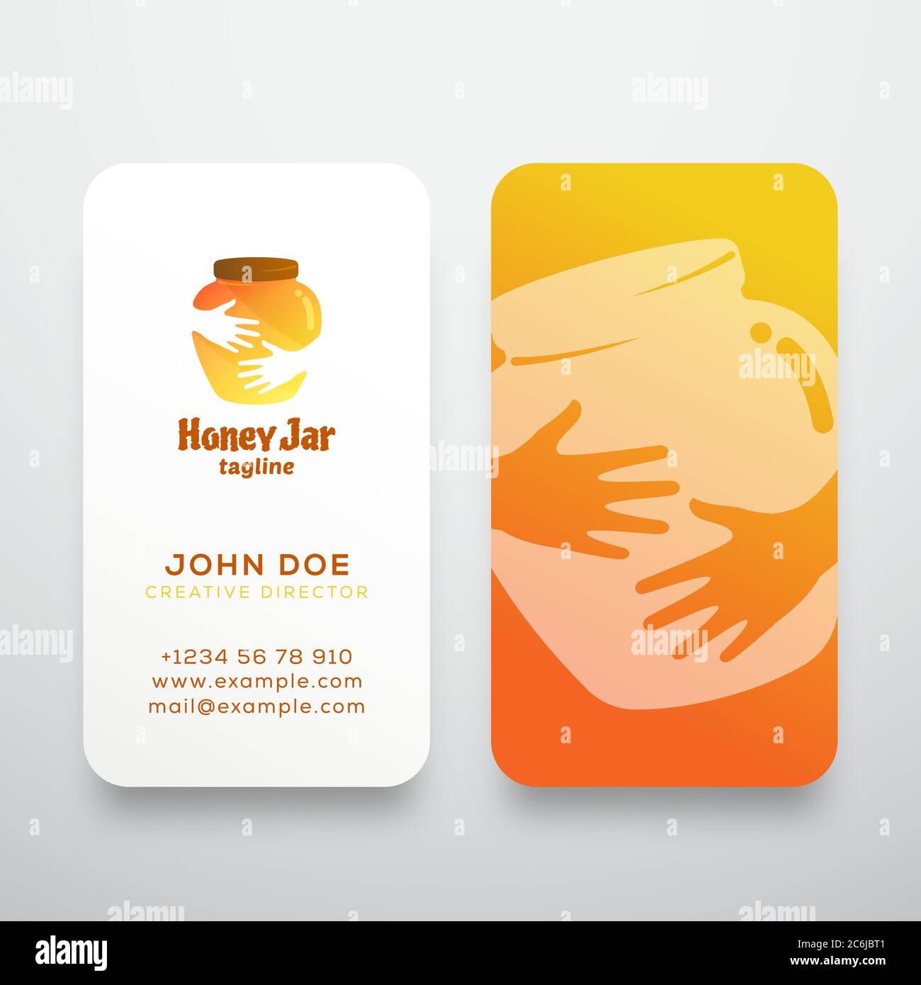 Honey Jar Abstract Vector Sign, Symbol or Logo Template and Business ...