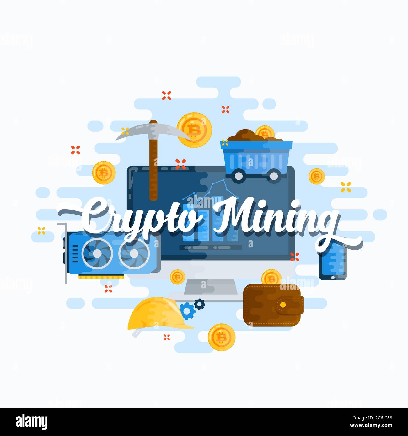 Bitcoin mining gear hi-res stock photography and images - Alamy