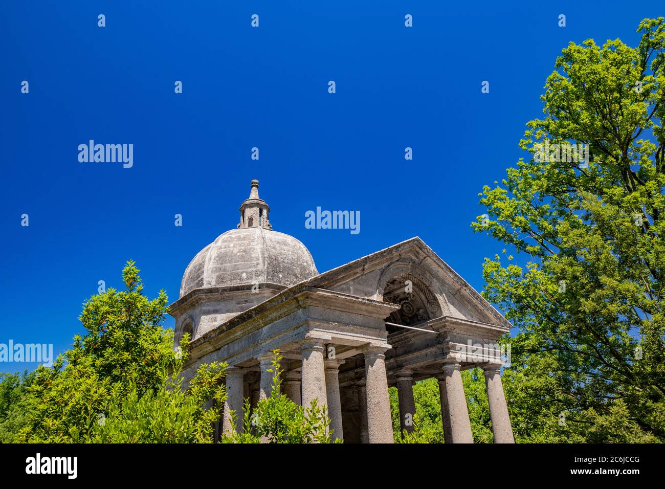 June 28, 2020 - Sacro Bosco (Sacred Grove) or Park of the Monsters of ...