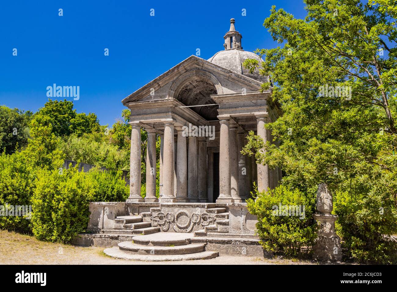 June 28, 2020 - Sacro Bosco (Sacred Grove) or Park of the Monsters of ...