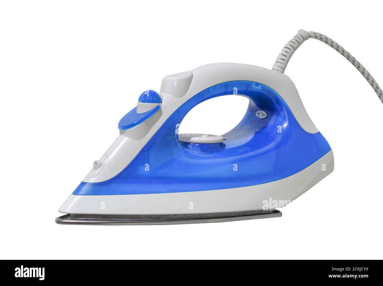 Iron for ironing isolated on white background Stock Photo - Alamy