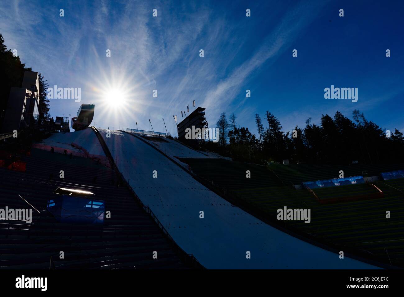 Big Bergisel ski jump, Innsbruck, Austria, site of Olympic and World ...