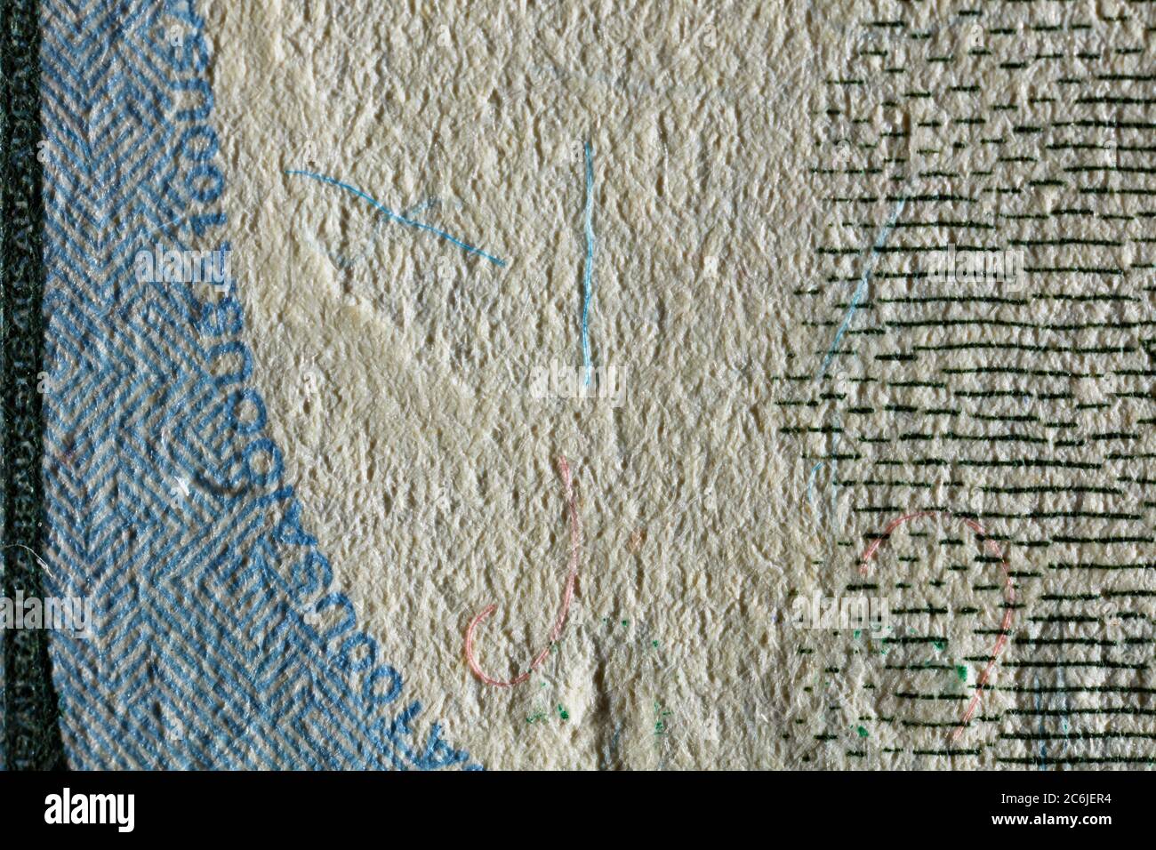 Us 100 bill security hi-res stock photography and images - Alamy