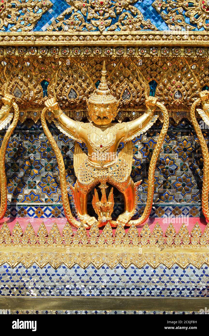 Phra Borom Maha Ratcha Wang (Grand palace). Bangkok. Thailand Stock ...