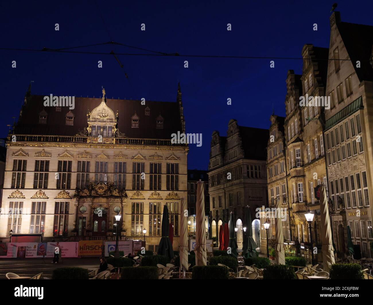 bremen at night Stock Photo - Alamy