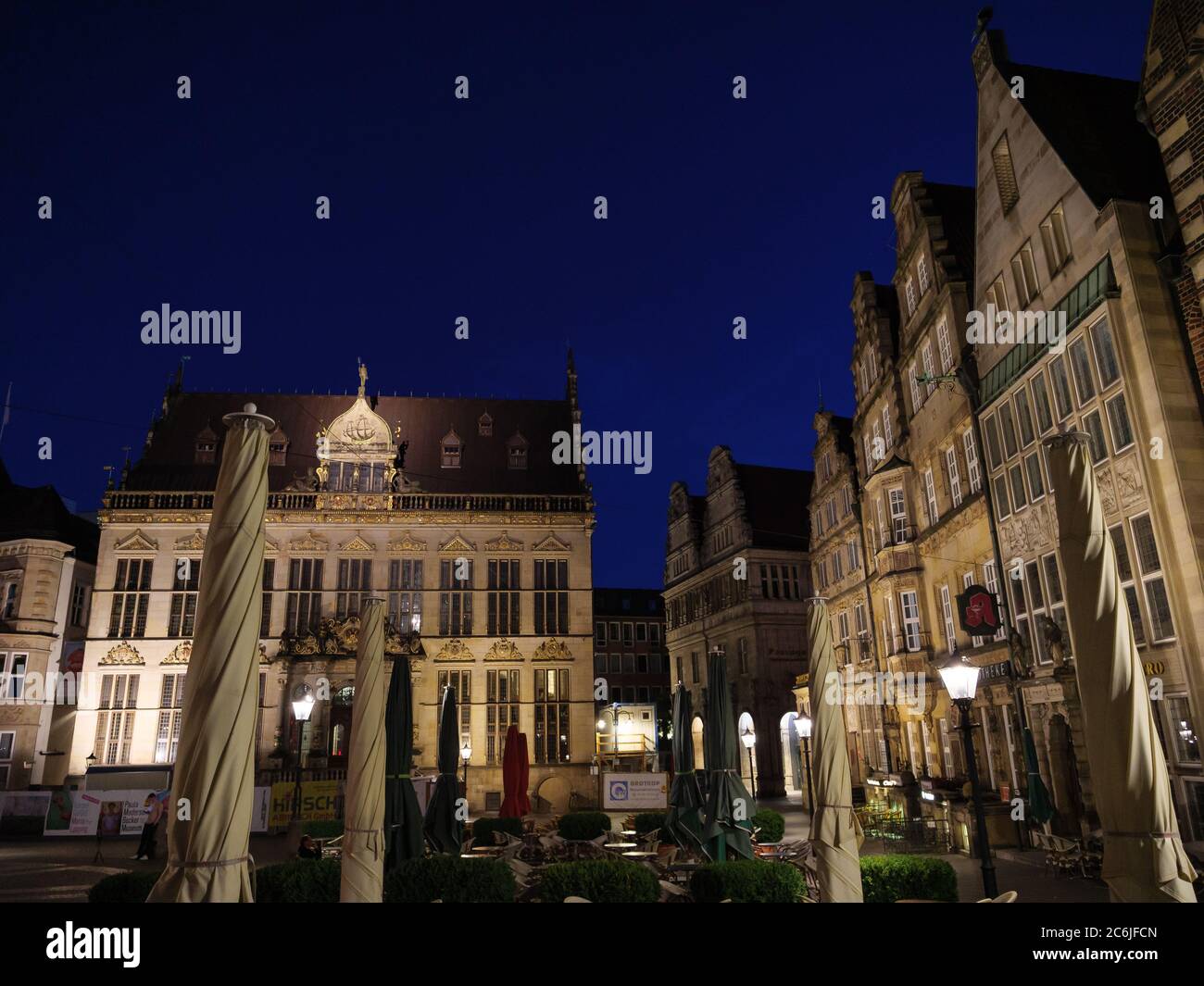bremen at night Stock Photo - Alamy