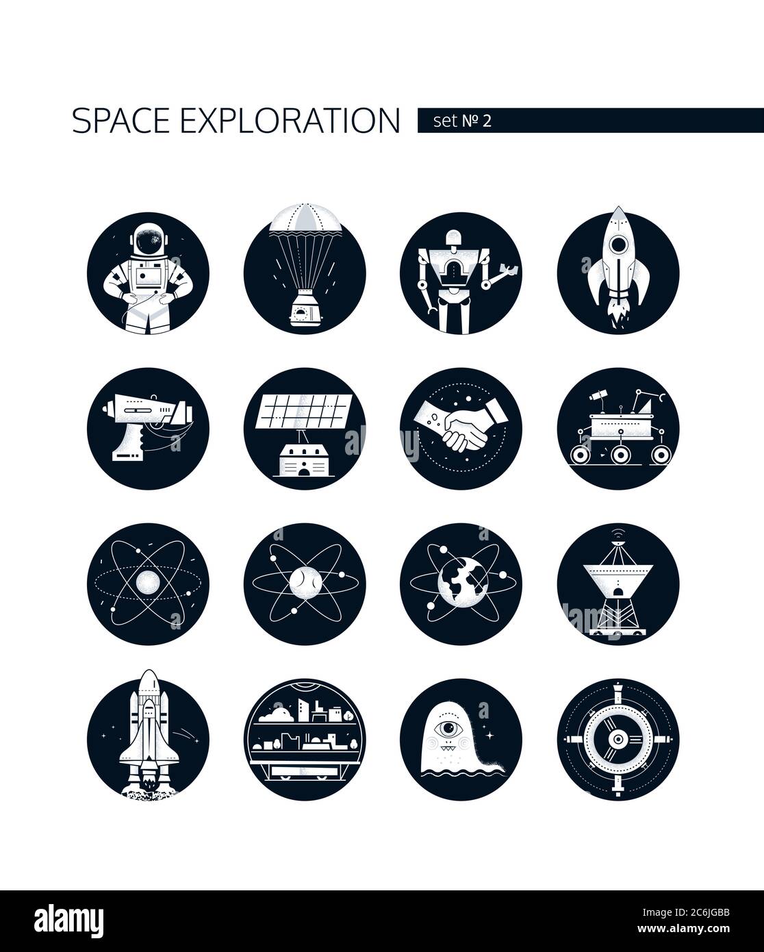 Creature exploration Stock Vector Images - Alamy