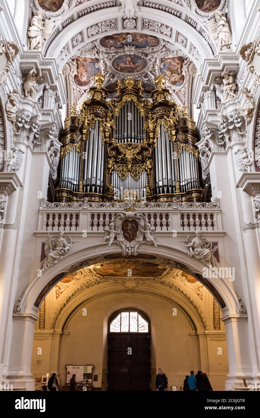 Regensburg/Germany - December 20, 2019: St. Peter's Cathedral, is an ...