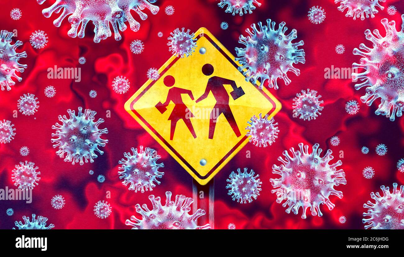 Disease and school reopening as a public health symbol with students ...