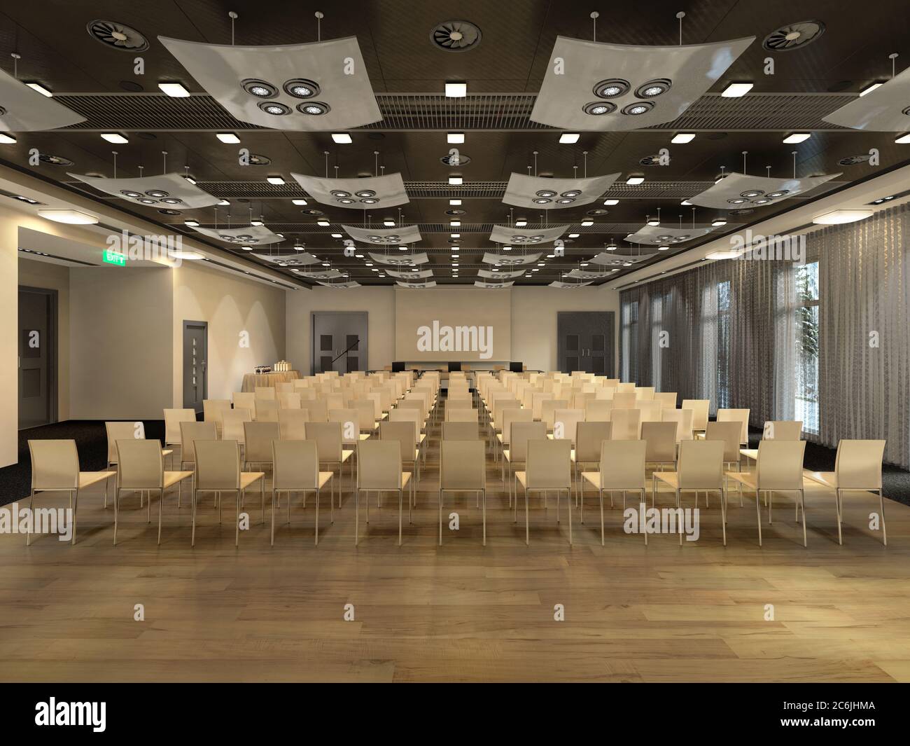 Conference Hall Interior Design