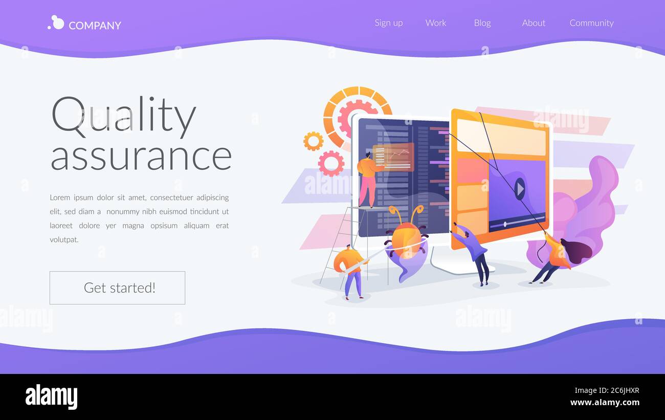 Testing quality Stock Vector Images - Alamy