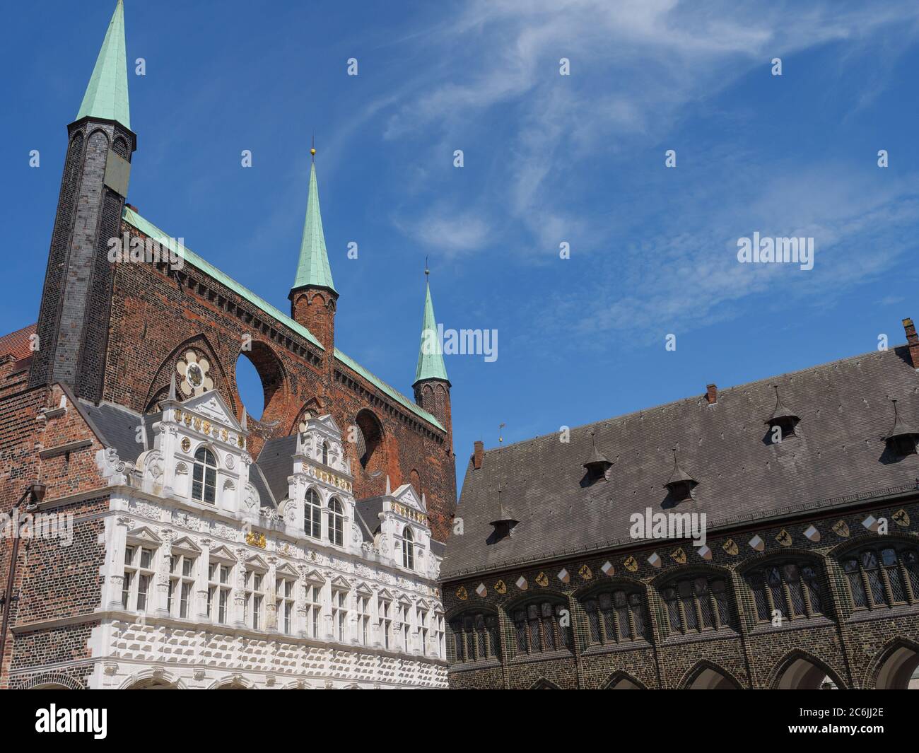 the old city of lubeck Stock Photo - Alamy