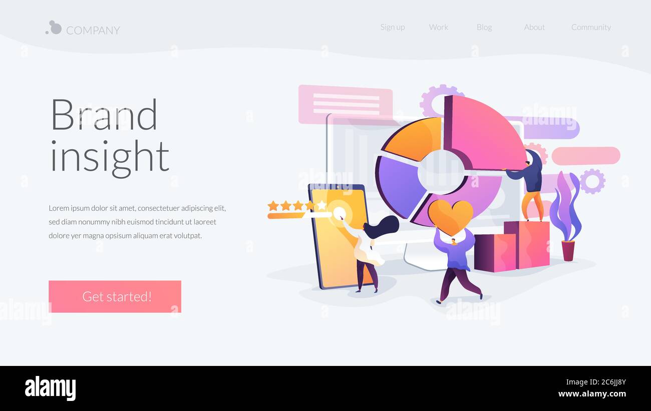 Seo ranking landing page Stock Vector Images - Alamy