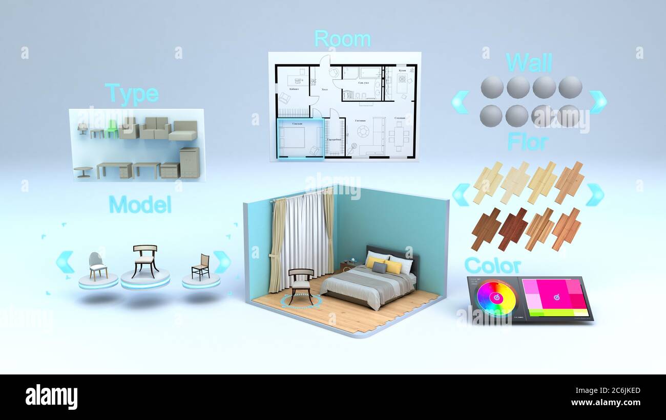 modern concept for quickly creating interior design room design ...