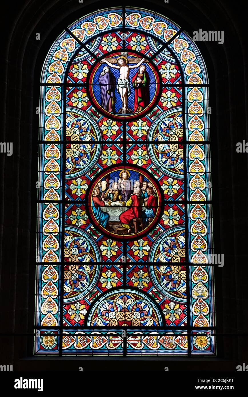 Inside cathedral basel switzerland hi-res stock photography and images ...