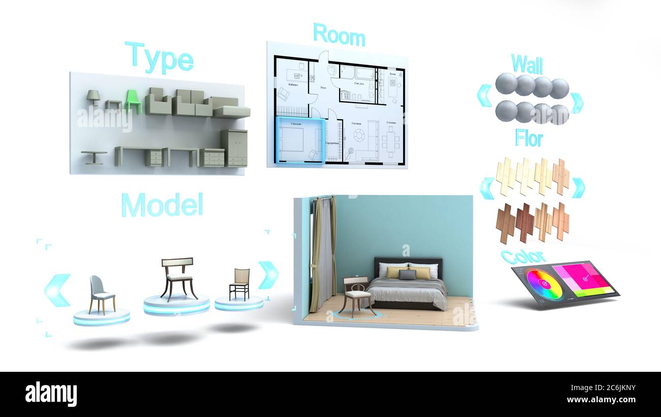 modern concept for quickly creating interior design room design ...