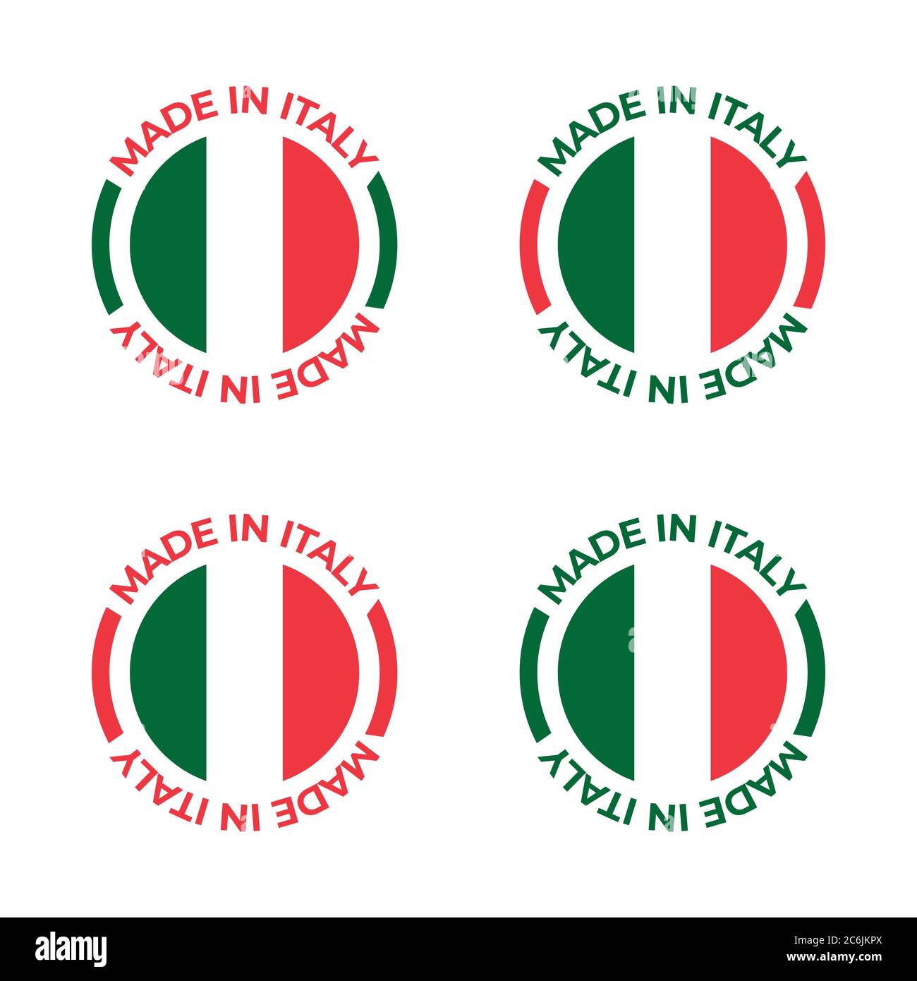 Made in Italy icon label design vector illustration for product and ...