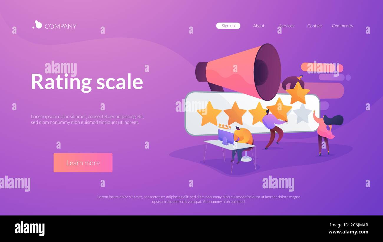 Star rating scale Stock Vector Images - Alamy