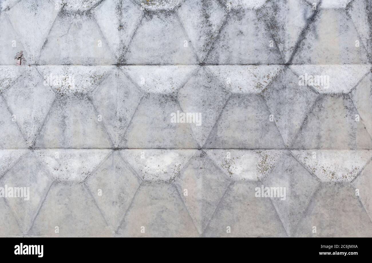 Gray cement wall. Abstract Rectangular texture Stock Photo - Alamy