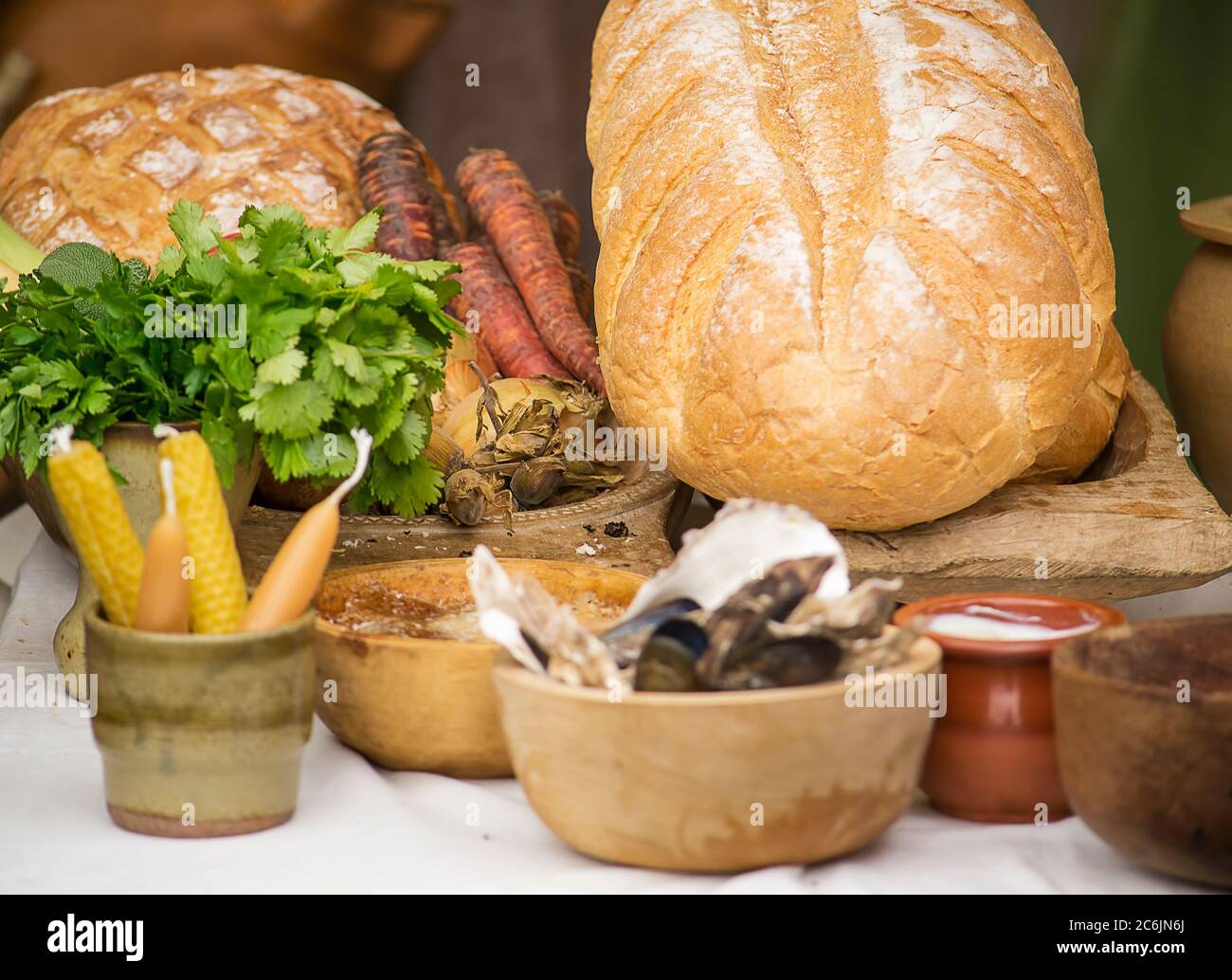 Medieval food hi-res stock photography and images - Alamy