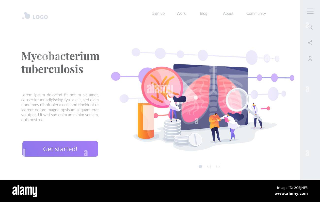 Mycobacterium tuberculosis x ray hi-res stock photography and images ...