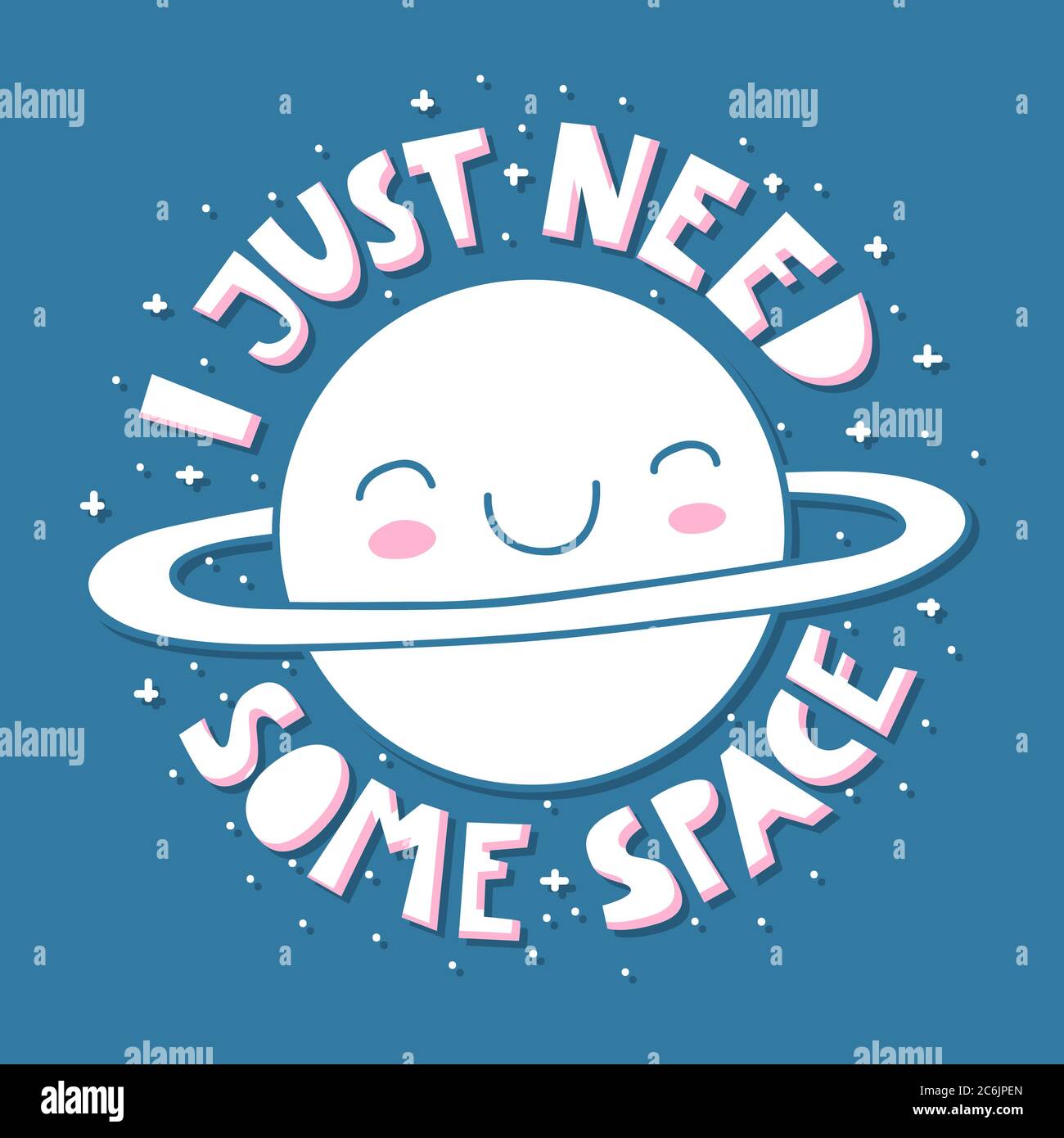 I just need some space quote around a cute planet for tshirt or sticker ...