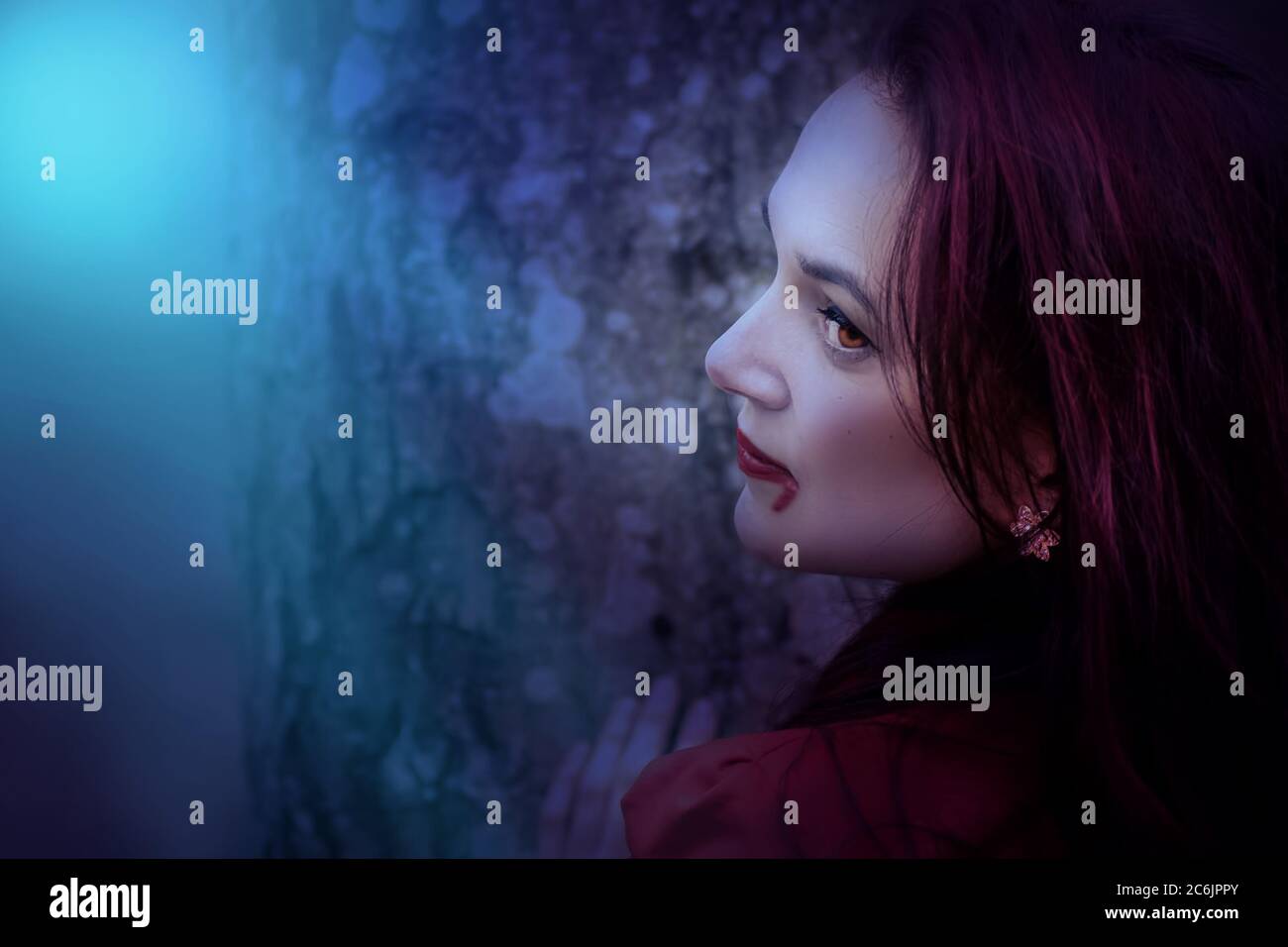 Female vampire hi-res stock photography and images - Alamy