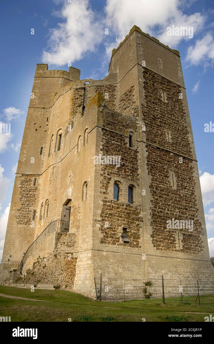 Image of the beautiful Orford Castle in Suffolk, England Stock Photo ...
