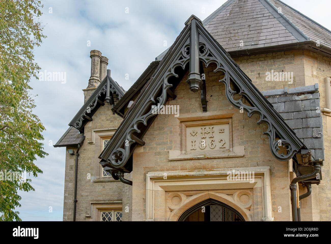 Date stone on 18th century hi-res stock photography and images - Alamy