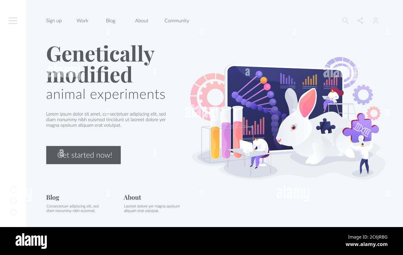 Genetic modified animals Stock Vector Images - Alamy