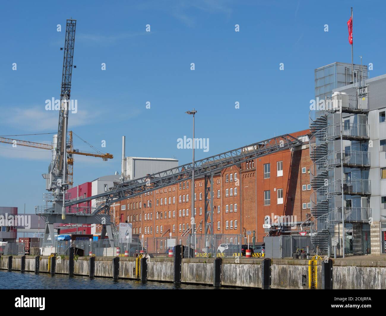 port of lubeck Stock Photo - Alamy