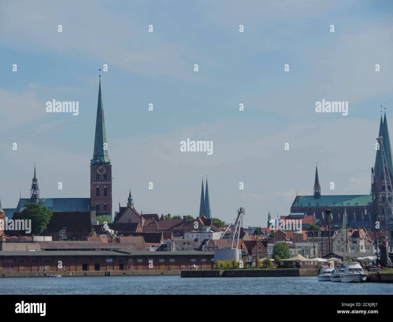 port of lubeck Stock Photo - Alamy