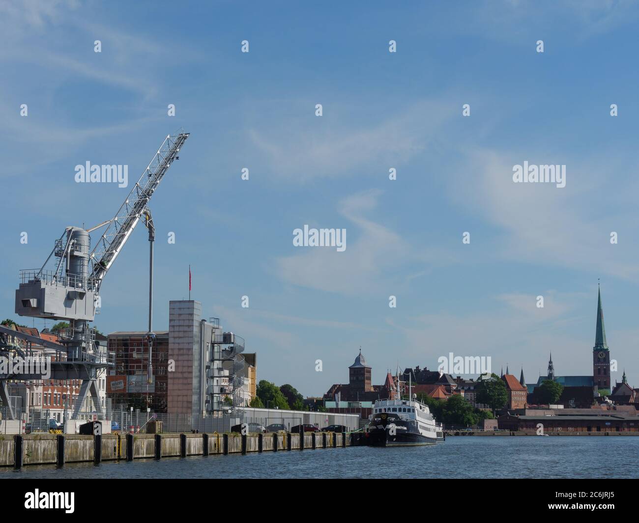 port of lubeck Stock Photo - Alamy