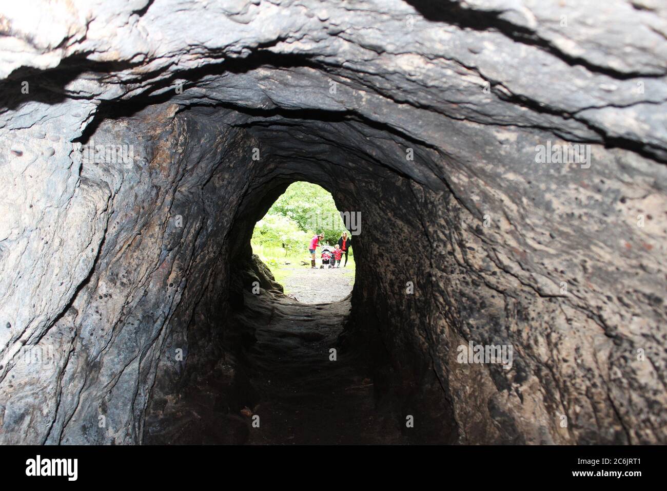 View out from inside a cave hi-res stock photography and images - Alamy