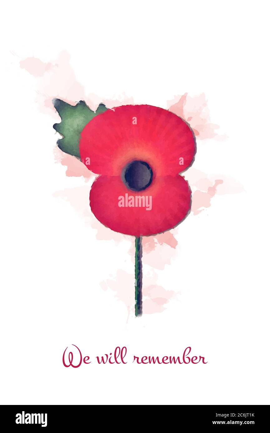 Ww1 poppy Stock Vector Images - Alamy