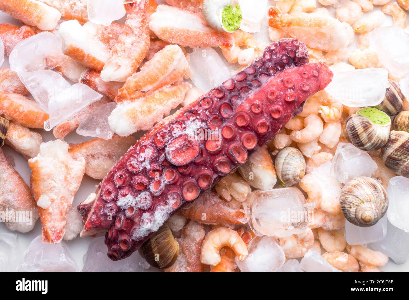 Frozen Seafood High Resolution Stock Photography and Images - Alamy