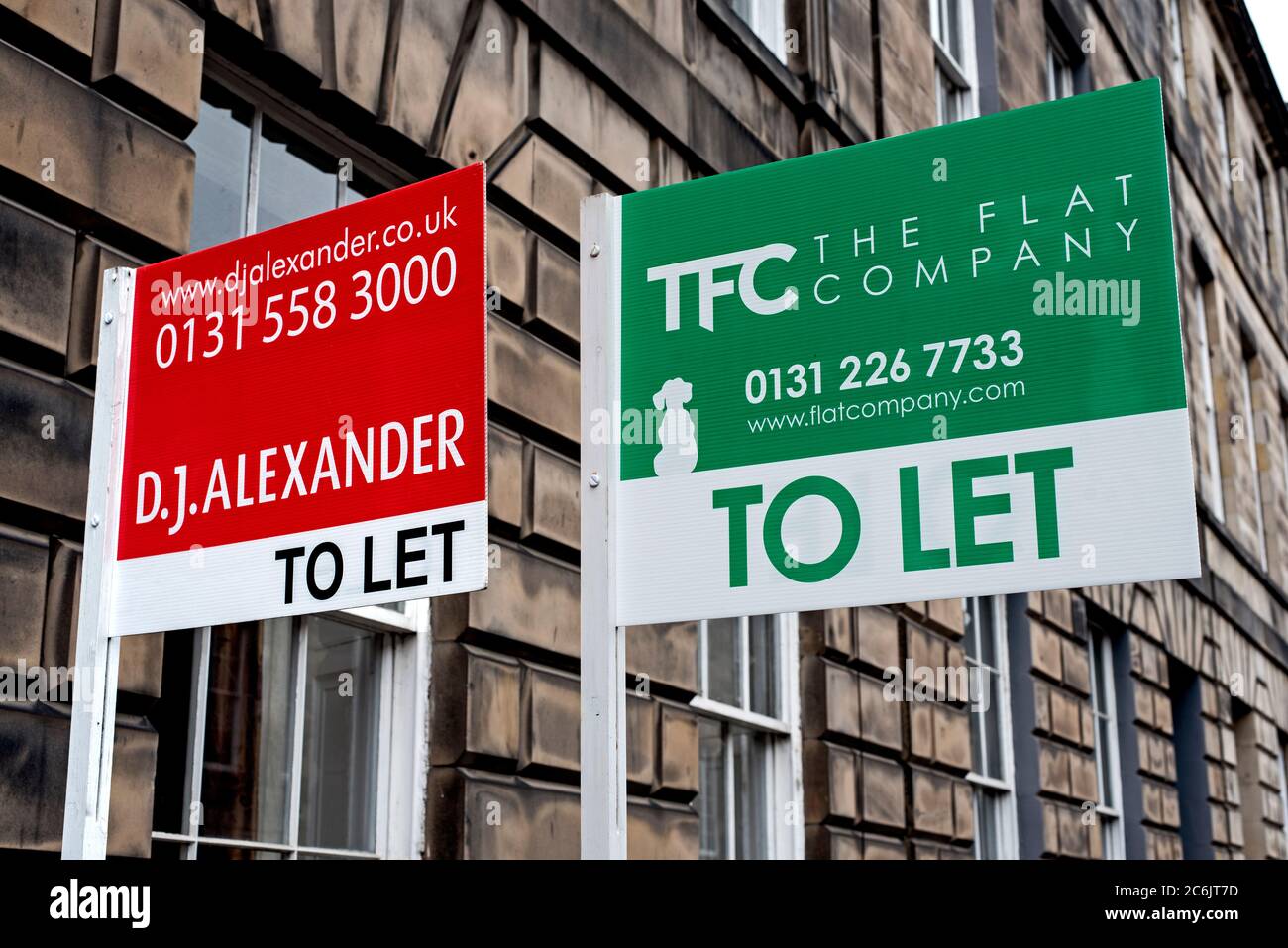 Estate agent signs scotland hi-res stock photography and images - Alamy