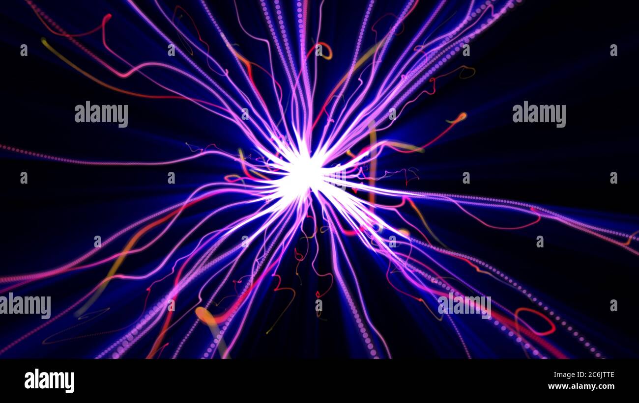 electric light ray color plasma abstract background Stock Photo - Alamy