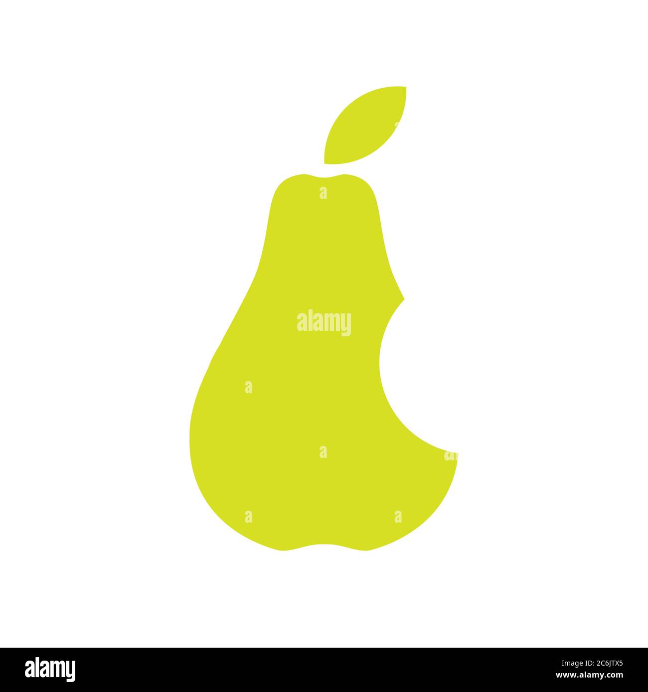 One bite taken out Stock Vector Images - Alamy