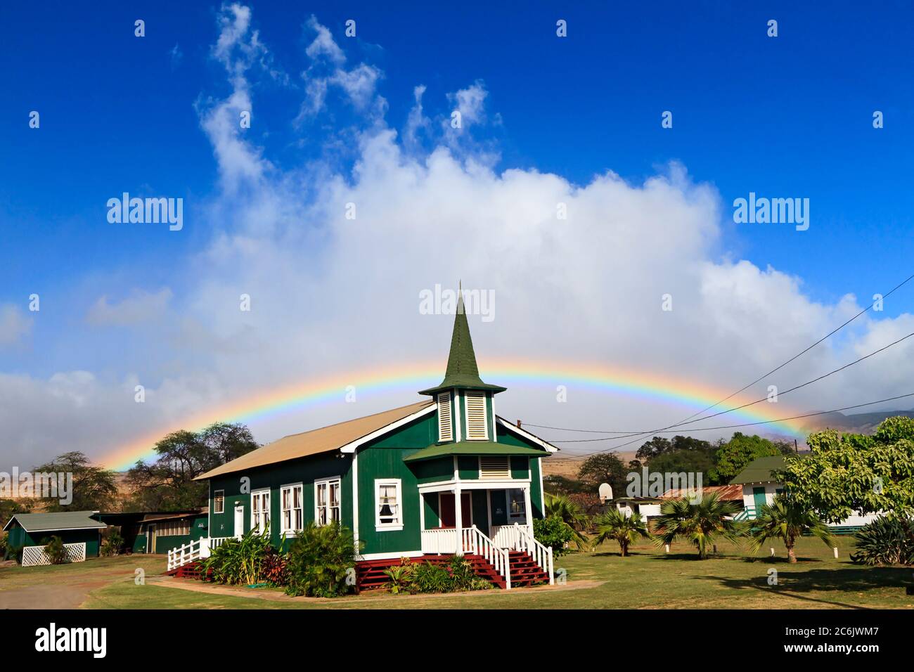 Hawaii molokai rainbow hi-res stock photography and images - Alamy